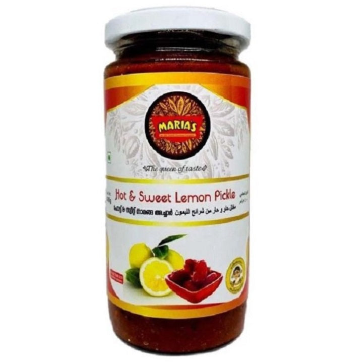 Hot Sweet Lemon Dates Pickle Maria's